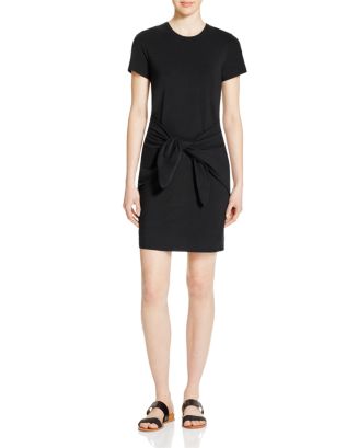 Theory Dakui Tie Front Dress | Bloomingdale's