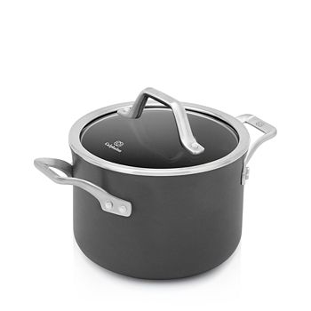 Calphalon Signature Nonstick Cookware 4-Quart Soup Pot with Cover ...
