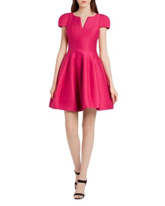 HALSTON HERITAGE HALSTON Structured Faille Dress | Bloomingdale's