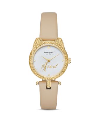 kate spade new york Mini Metro Cat Watch, 26mm | Bloomingdale's