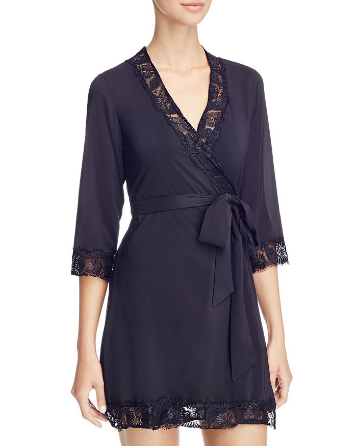 L'Agent by Agent Provocateur Jada Short Robe | Bloomingdale's