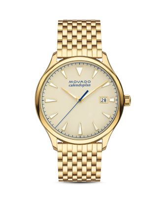 Movado Heritage Series Calendoplan Watch, 40mm | Bloomingdale's
