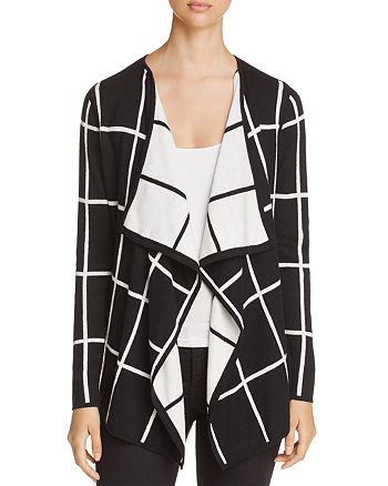 Foxcroft Reversible Windowpane Cardigan | Bloomingdale's
