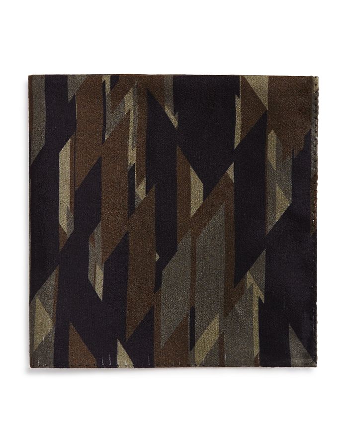 HUGO Camo Print Pocket Square | Bloomingdale's