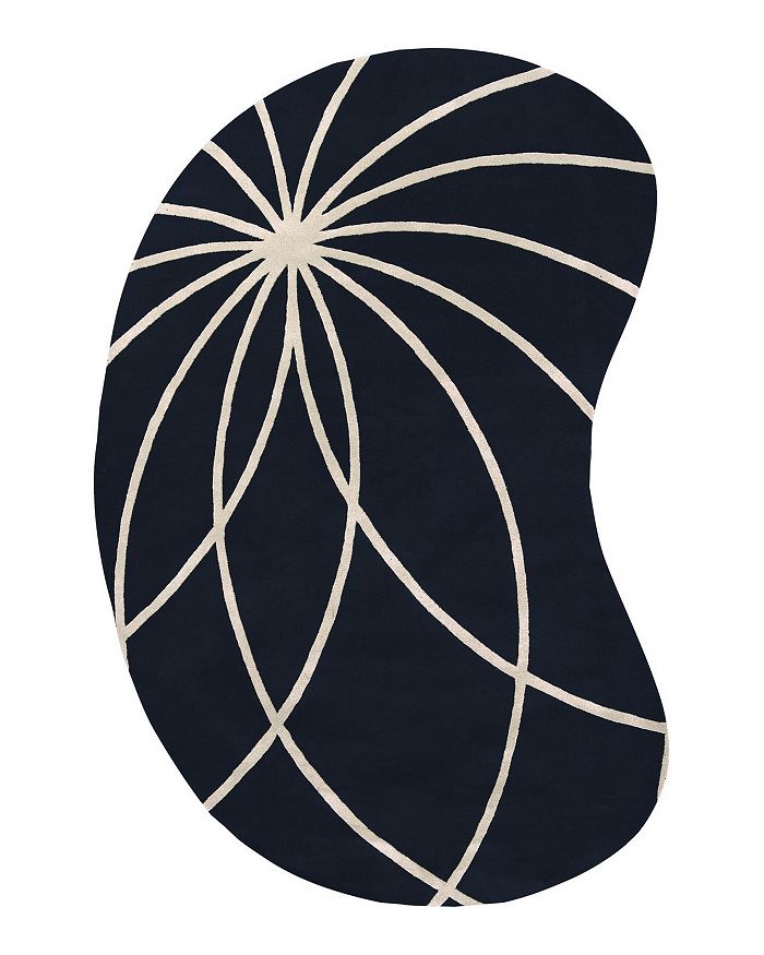 Surya Forum Kidney Area Rug, 6' x 9' | Bloomingdale's