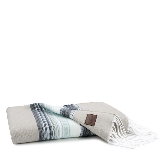 UGG® Amari Stripe Throw | Bloomingdale's