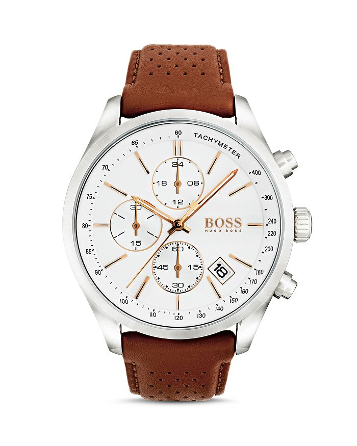 BOSS Hugo Boss Hugo Boss Grand Prix Watch, 44mm | Bloomingdale's