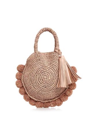 Loeffler Randall Straw Circle Tote | Bloomingdale's