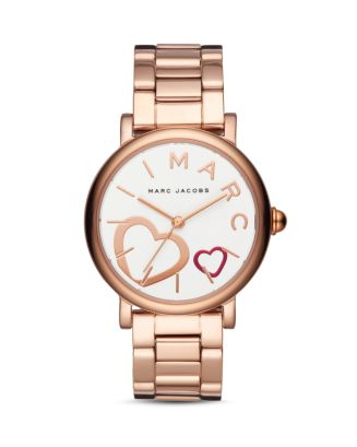 MARC JACOBS Classic Watch, 37mm | Bloomingdale's