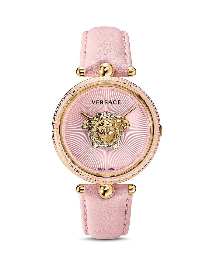 Versace Collection Versace Palazzo Pink Empire Watch, 39mm | Bloomingdale's