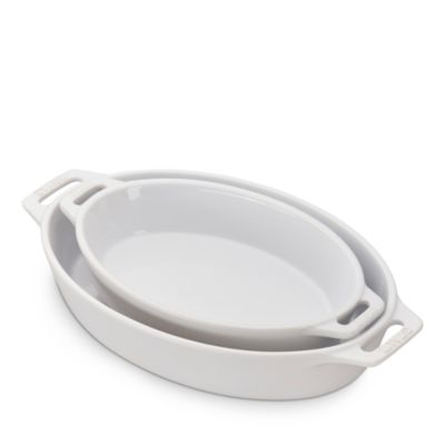 Click here for Staub Ceramic Oval Baking Dish 2-Piece Set prices