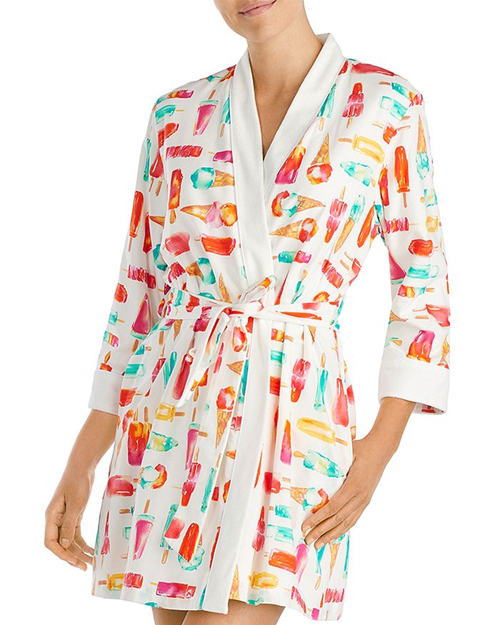 kate spade new york Popsicle Short Robe | Bloomingdale's