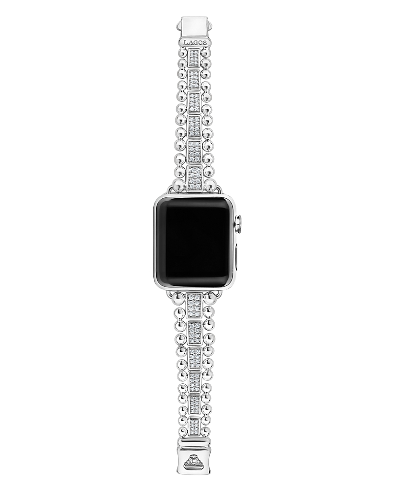 Click here for Lagos Smart Caviar Diamond Apple Watch Bracelet 3... prices