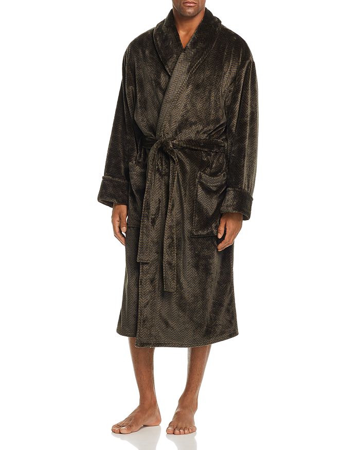 Daniel Buchler Chevron Print Robe | Bloomingdale's