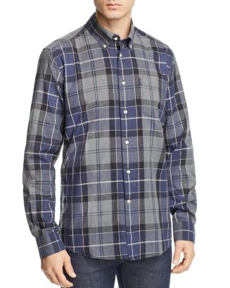 Barbour Stapleton Plaid Oxford Slim Fit Button-Down Shirt | Bloomingdale's