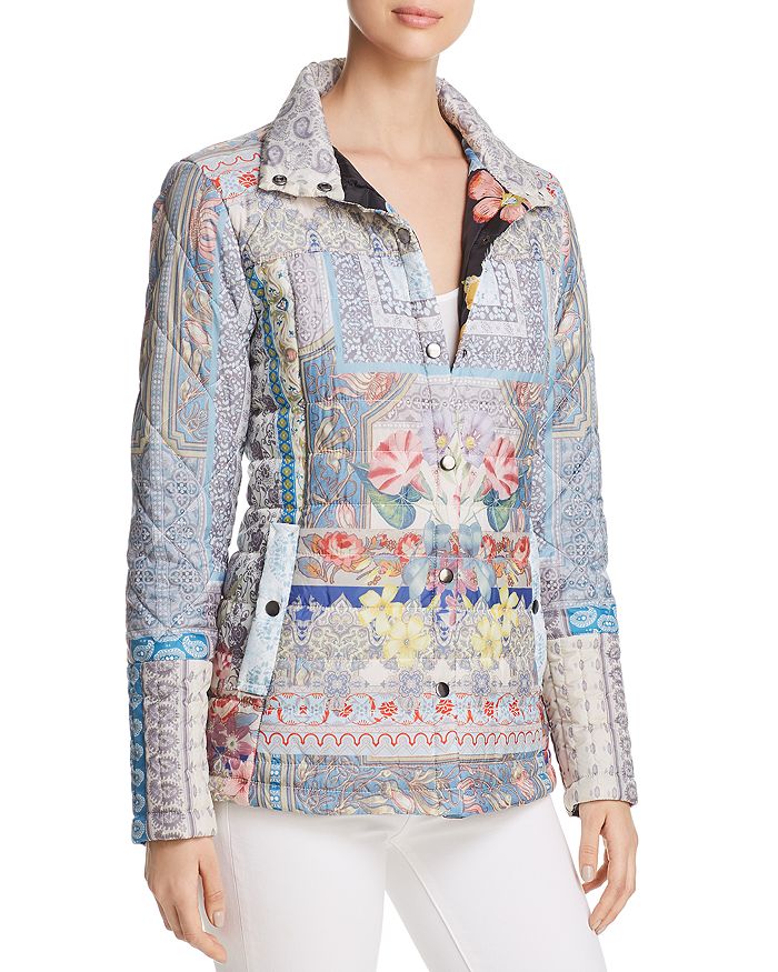 Johnny Was Reversible Printed Puffer Jacket | Bloomingdale's