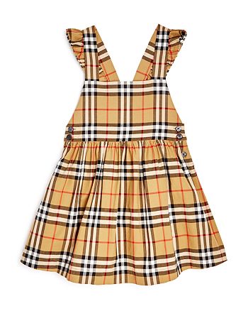 Burberry Girls' Ruffle Vintage Check Dress - Little Kid, Big Kid ...