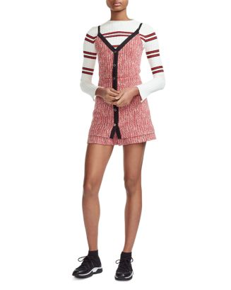 Maje Rever Tweed Mini Romper | Bloomingdale's