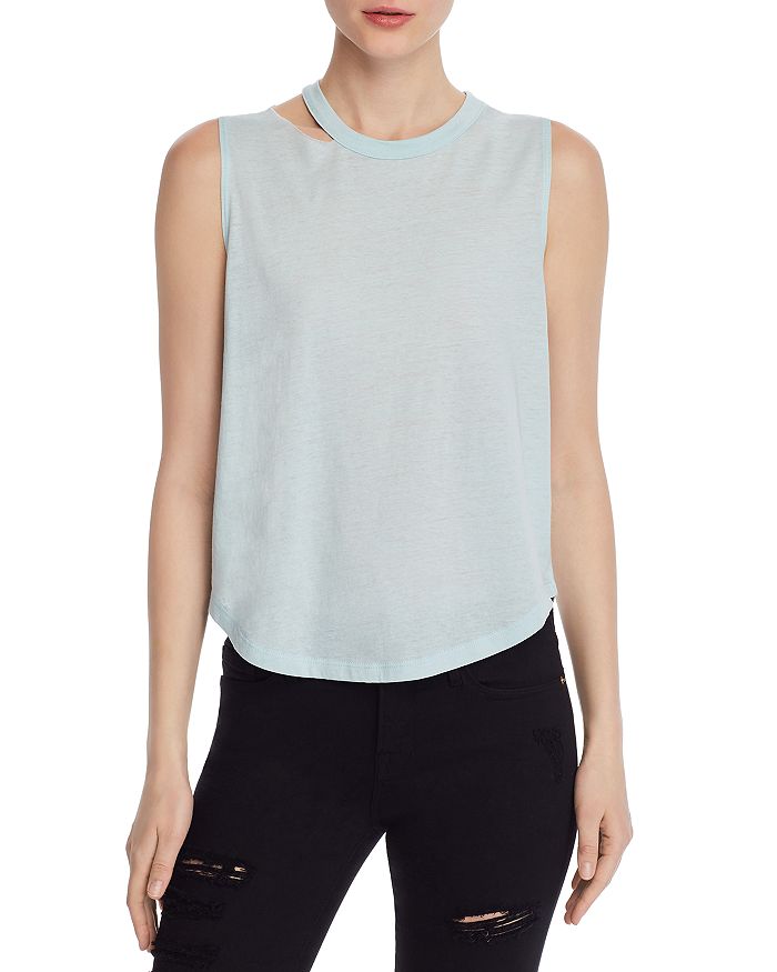 CHASER Cutout Muscle Tee | Bloomingdale's