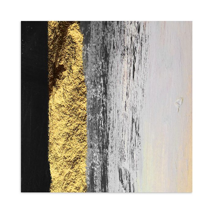 Art Addiction Inc. Abstract Black & Gold Wall Art | Bloomingdale's