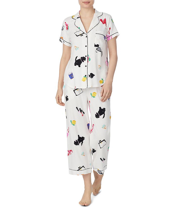 kate spade new york Printed Pajama Set - 100% Exclusive | Bloomingdale's