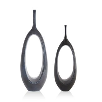 Global Views Open Oval Ring Vase Collection | Bloomingdale's