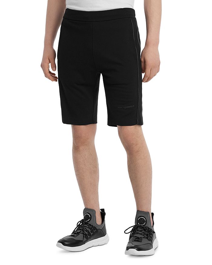 KARL LAGERFELD PARIS Piped Shorts | Bloomingdale's