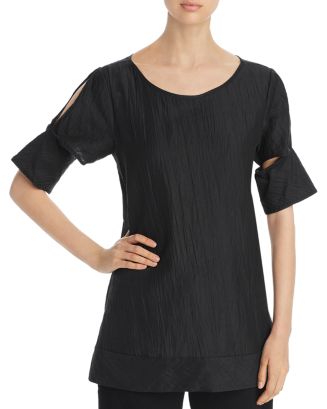 SNIDER Parisian Cutout-Sleeve Tunic Top | Bloomingdale's