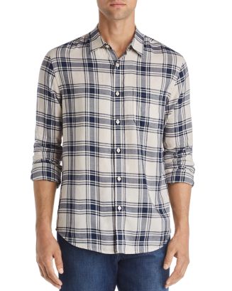 FRAME Plaid Slim Fit Shirt | Bloomingdale's