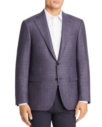 Canali Capri Textured Mélange Slim Fit Sport Coat | Bloomingdale's