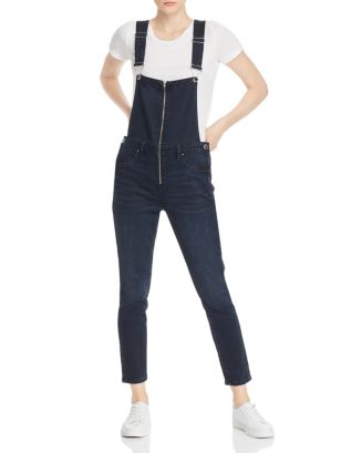 BLANKNYC Zip-Front Denim Overalls | Bloomingdale's