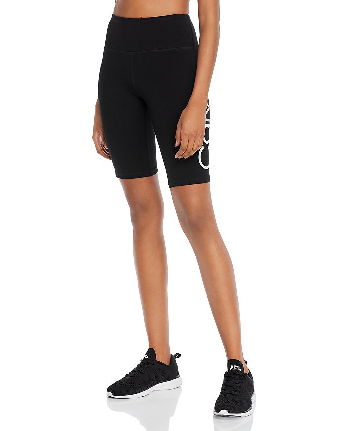 Calvin Klein High-Rise Logo Bike Shorts | Bloomingdale's