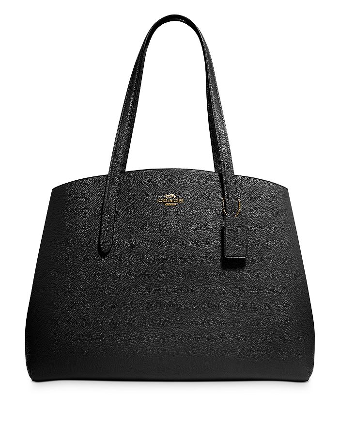 COACH Charlie 40 Leather Tote | Bloomingdale's