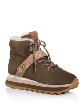 COACH Women's Urban Hiker Platform Booties | Bloomingdale's