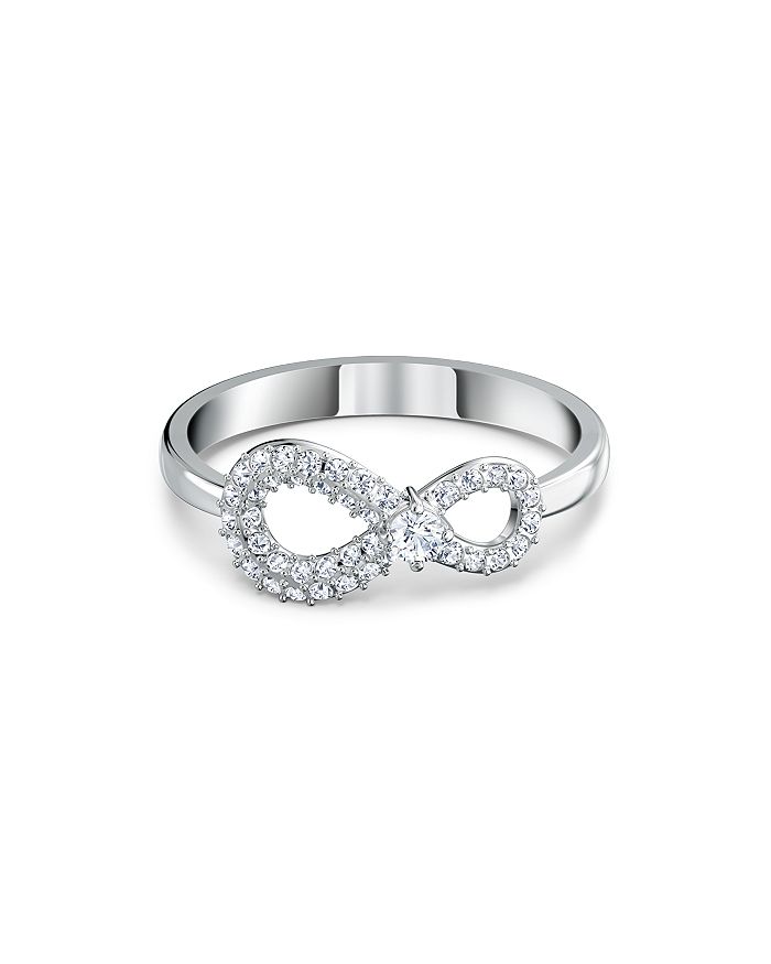 Swarovski Infinity Pave Detail Ring | Bloomingdale's