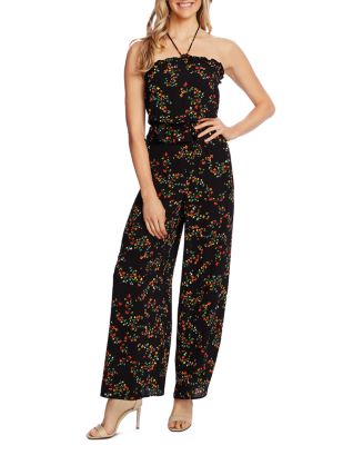 CeCe Ruffled Halter Jumpsuit | Bloomingdale's
