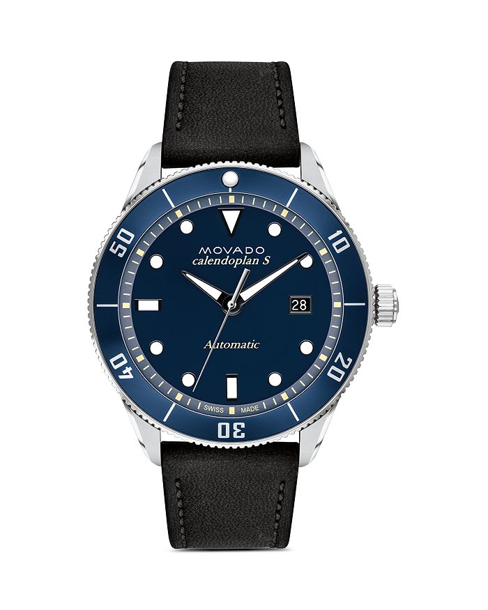 Movado Heritage Calendoplan Watch, 43mm | Bloomingdale's
