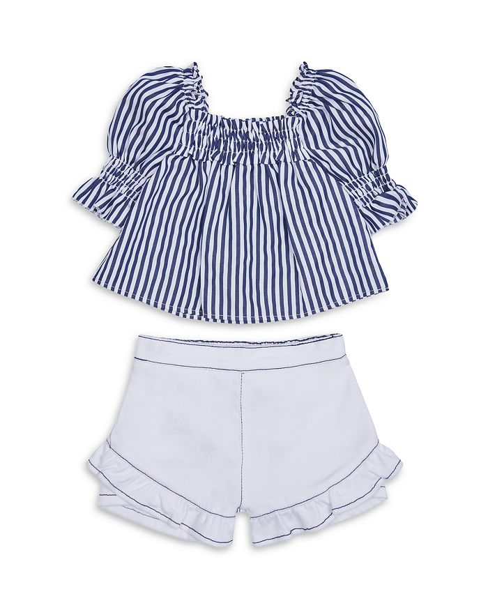 Habitual Kids Girls' Cecelia Swing Top & Ruffled Shorts Set - Little ...