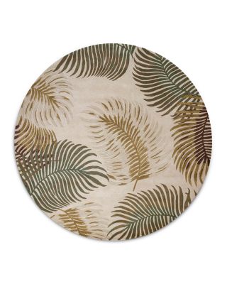 Click here for Kas Havana Fern View Round Area Rug  76 x 76 prices