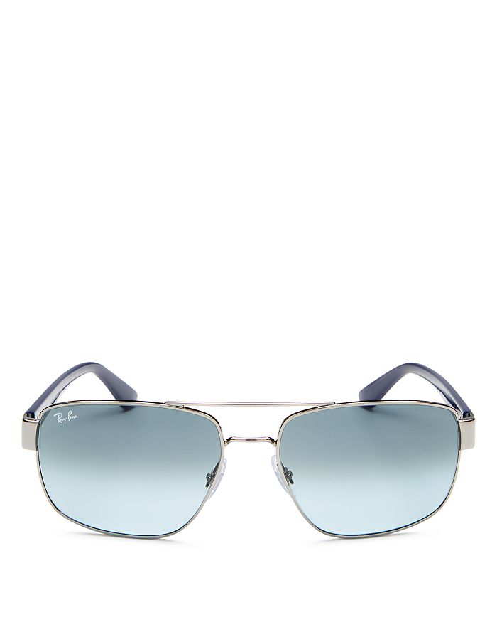 Ray-Ban Unisex Brow Bar Aviator Sunglasses, 60mm | Bloomingdale's