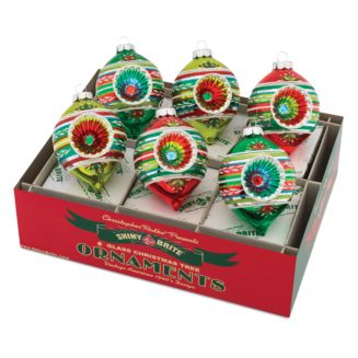 Christopher Radko Holiday Splendor Ornaments, Set of 6 | Bloomingdale's