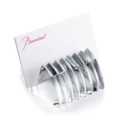 Baccarat Lalande Business Card Holder | Bloomingdale's