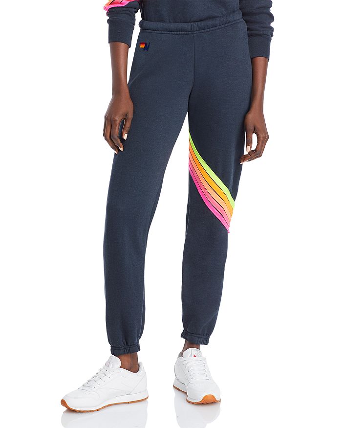 Aviator Nation Chevron Sweatpants | Bloomingdale's