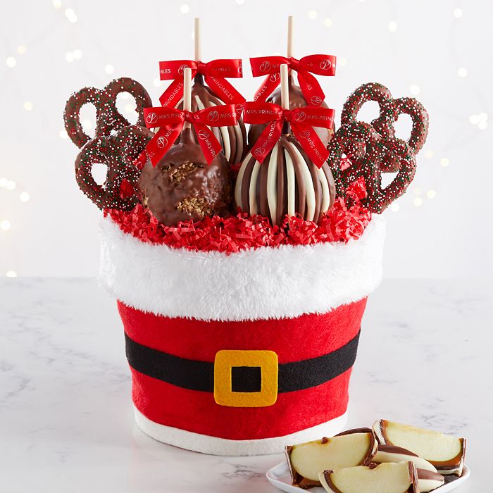 Mrs Prindables Mrs. Prindables Santa’s Belt Caramel Apple Gift Set ...