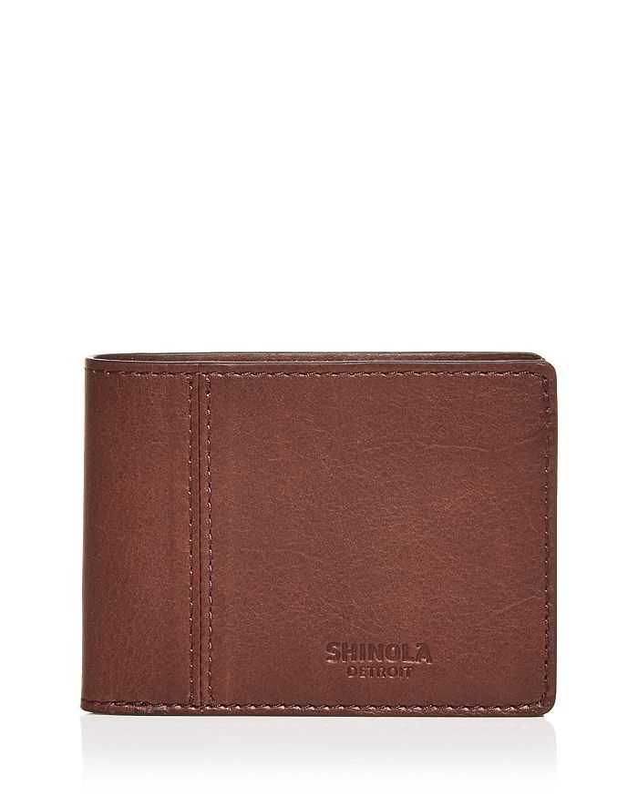 Shinola Heritage Leather Bi Fold Wallet | Bloomingdale's