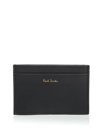 Paul Smith Signature Stripe Leather Card Case | Bloomingdale's