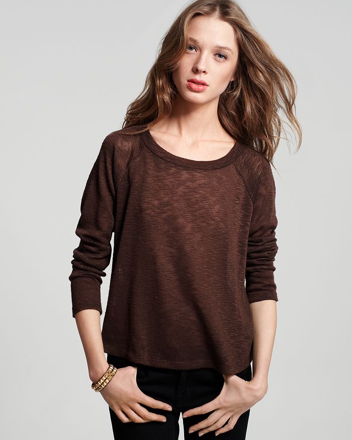 Vintage Havana Back Zip Sweater | Bloomingdale's