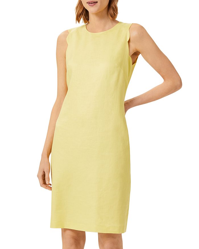 HOBBS LONDON Kira Linen Sheath Dress | Bloomingdale's