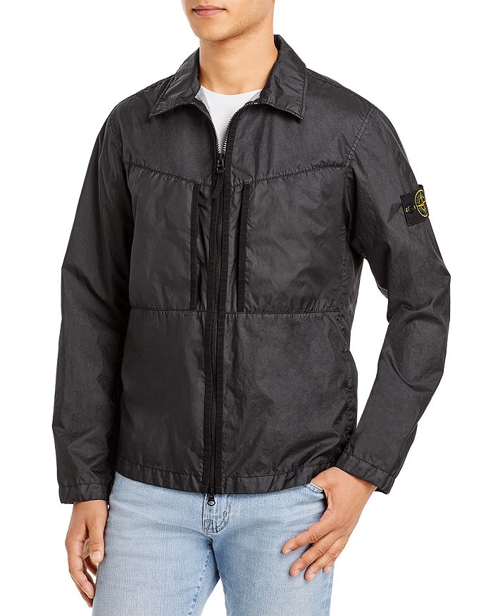 Stone Island Coated Shirt Jacket | Bloomingdale's