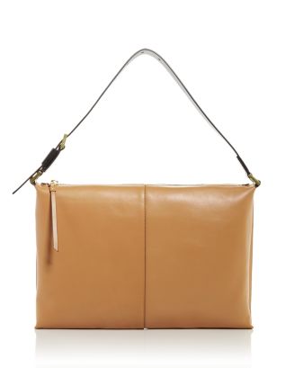 ALLSAINTS Edbury Extra Large Leather Shoulder Bag | Bloomingdale's